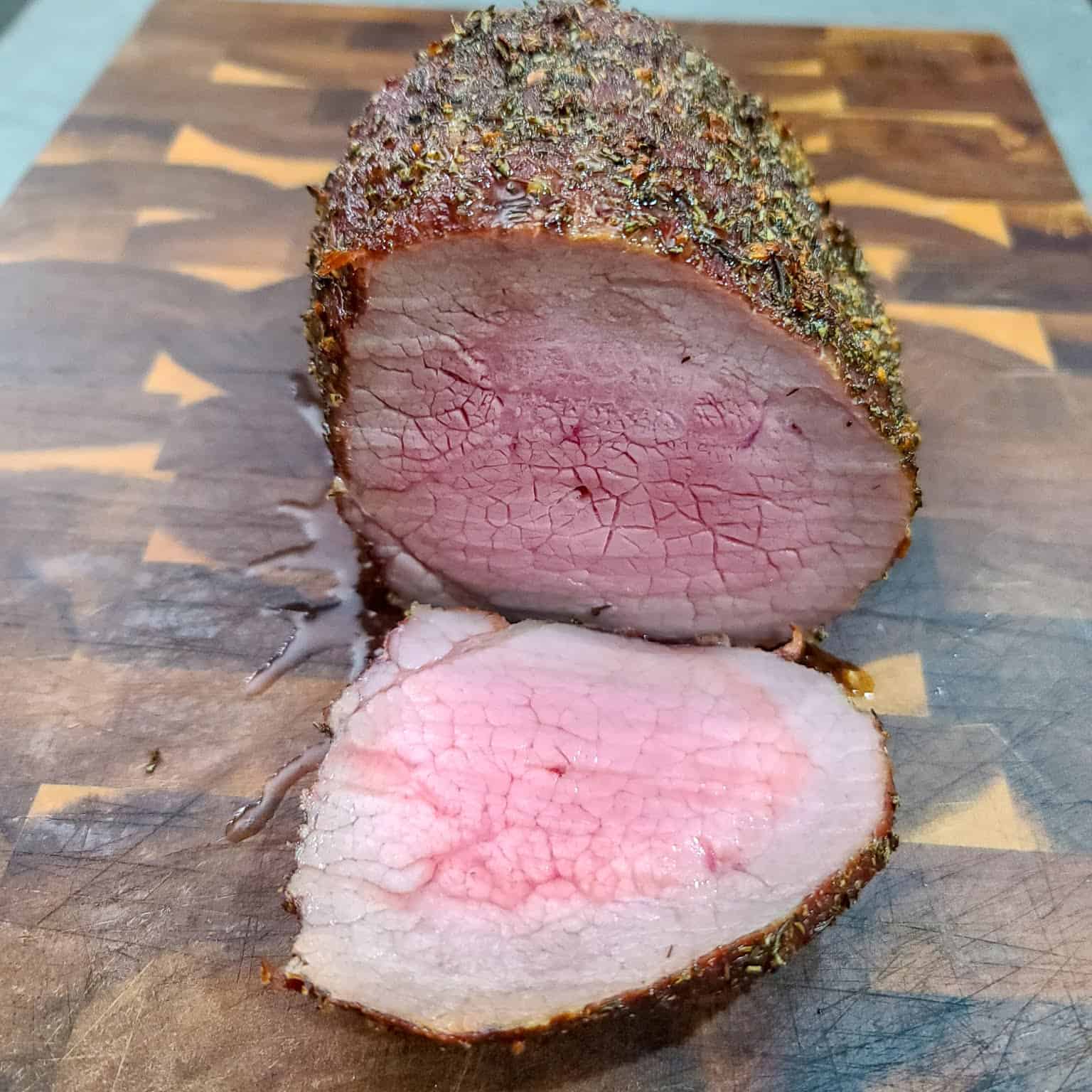 Slow Roasted "Eye of Round Roast" with Chimichurri - 730 Sage Street