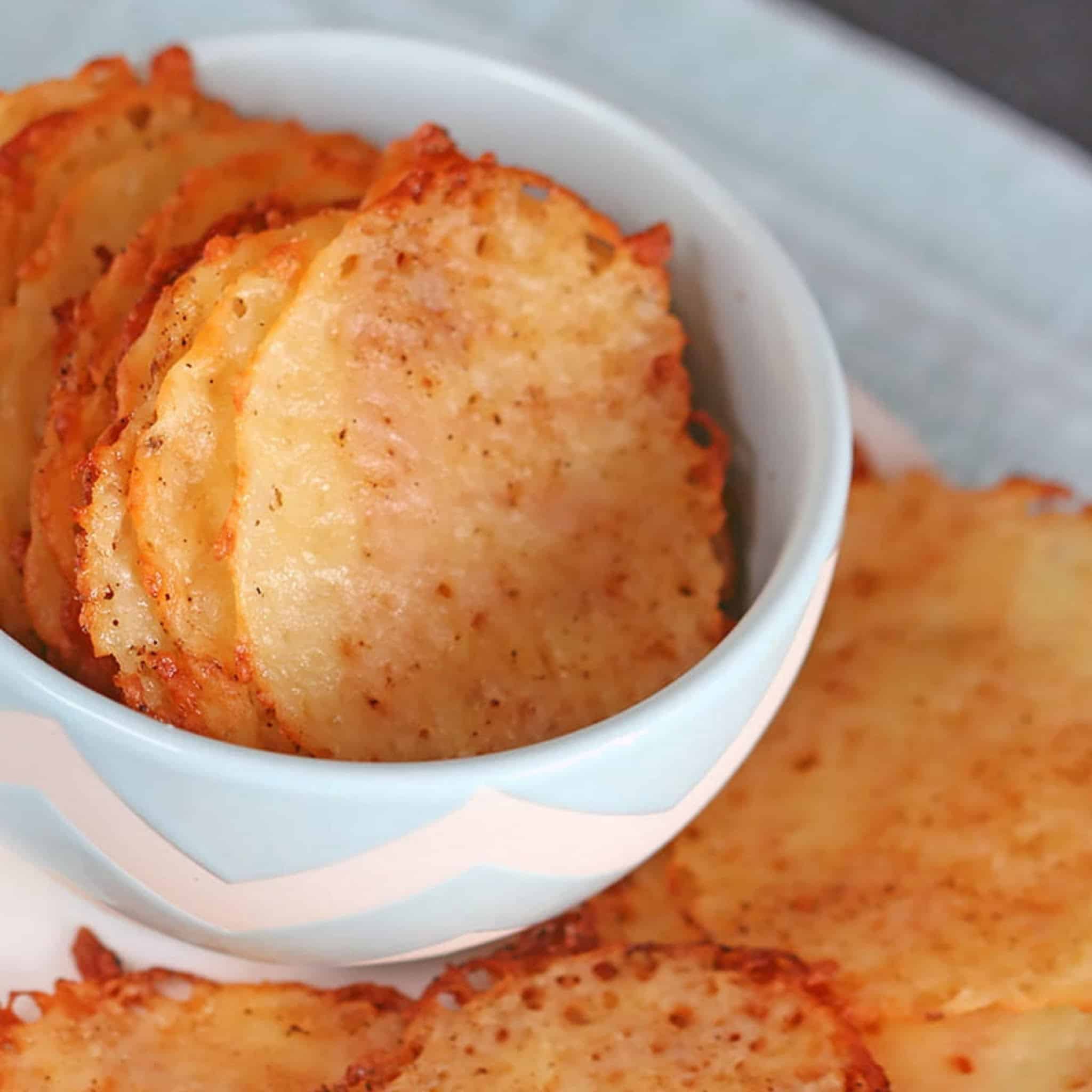 Quick and Easy Baked Cheese Crisps - 730 Sage Street