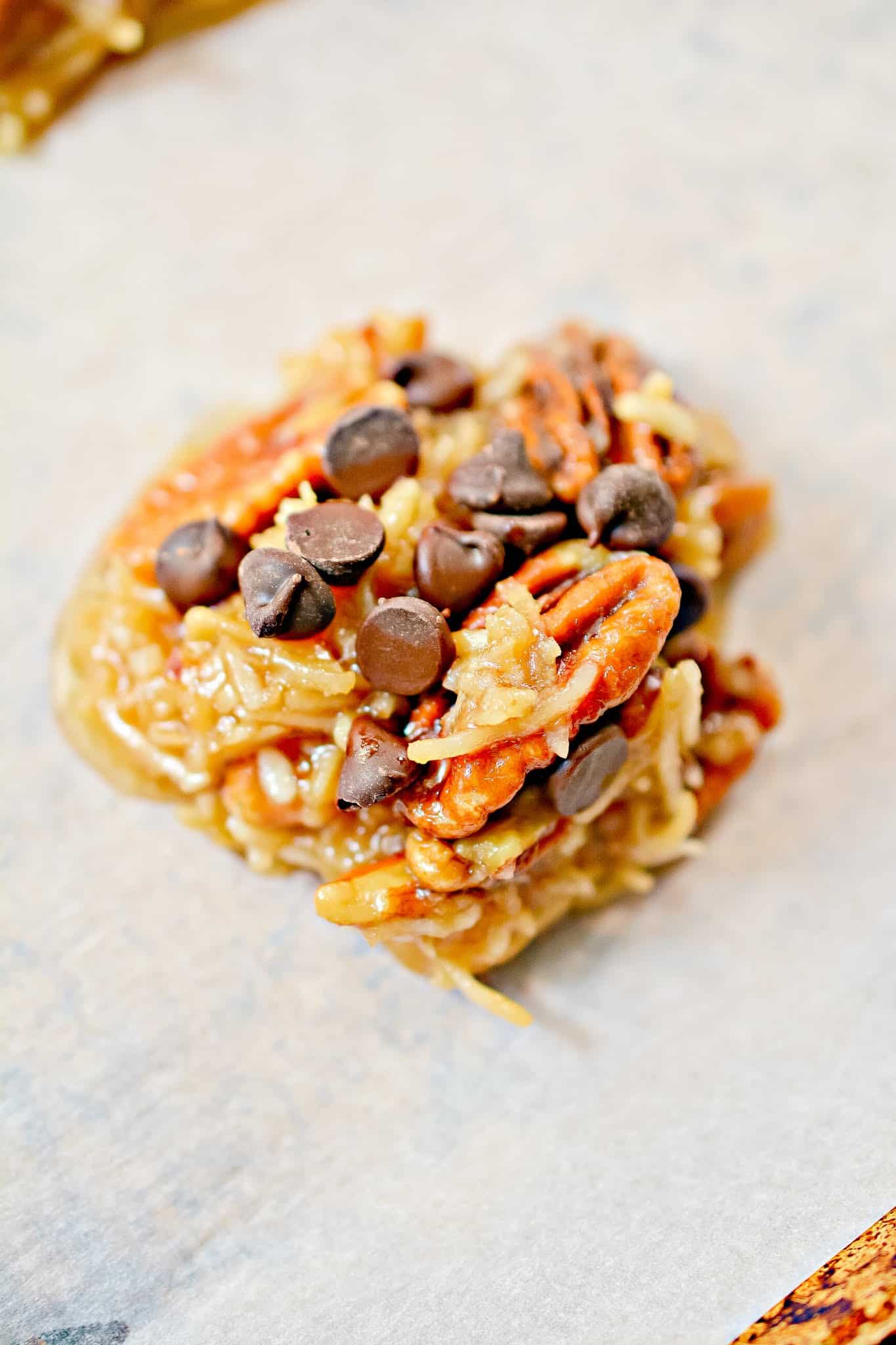 No-Bake Haystack Cookies (Easy Caramel Chocolate Treats)