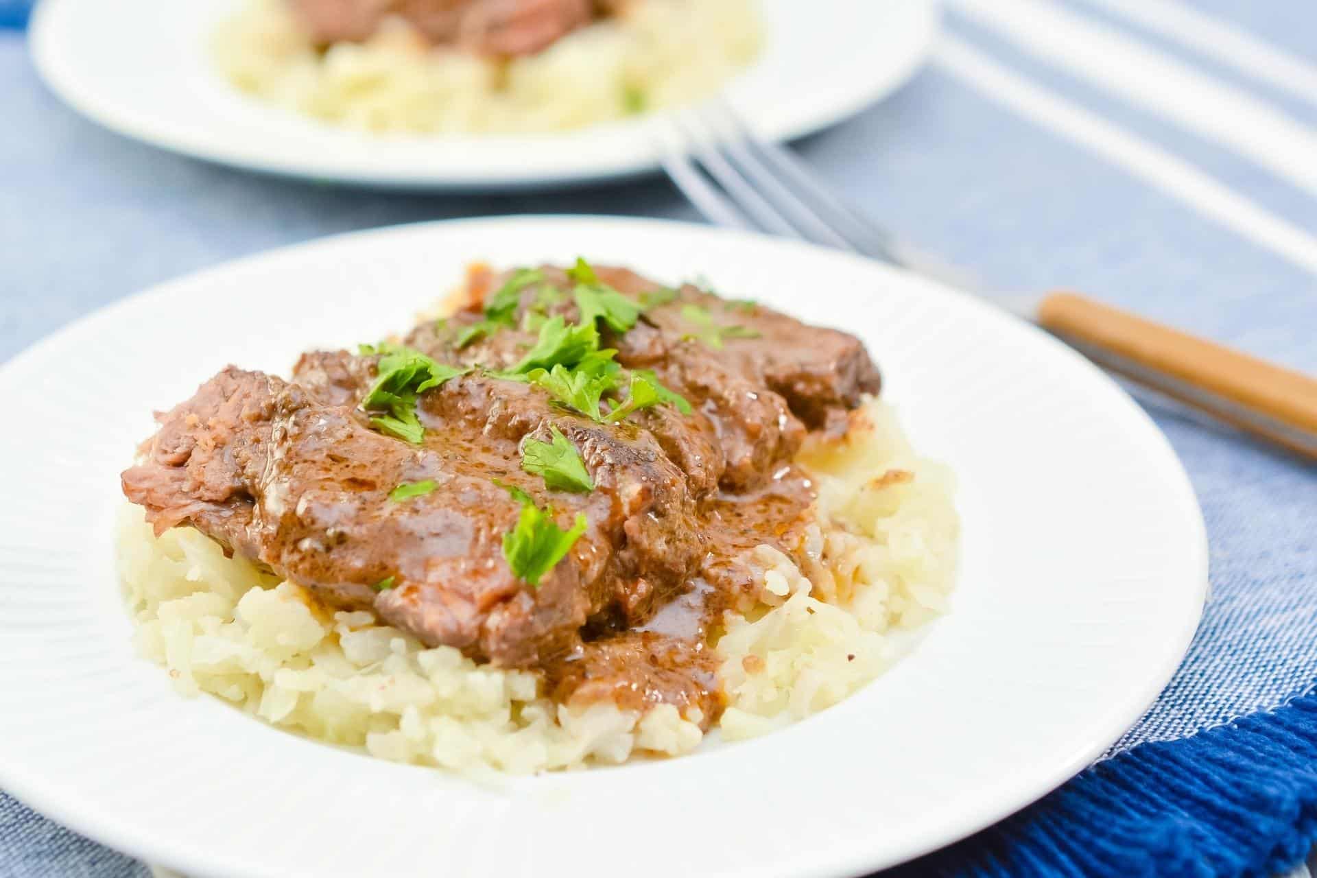 Braised "Boneless" Short Ribs Slow Cooker (So Tender!)