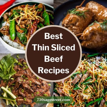 23 Best Thin Sliced Beef Recipes - 730 Sage Street